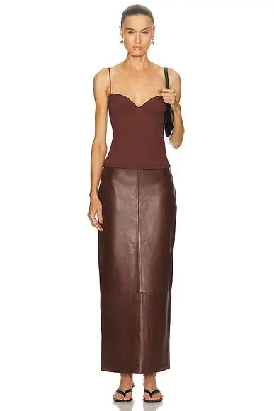 ST. AGNI Silk Cami