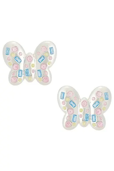 Sandy Liang Nabo Earrings - Silver