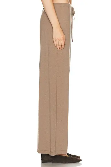 Enza Costa Tissue Cashmere Drawcord Pant