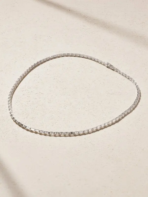 ANITA KO 18-karat White Diamond Choker - Gold