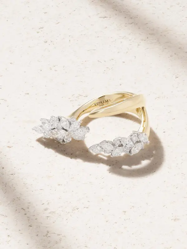 Yeprem 18-karat Yellow And White Diamond Ring - Gold