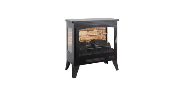 FLYNAMA 21 Inchthree-sided Freestanding Electric Fireplace Stove Heater With 3d Flame Effect With Remote Control - No Color