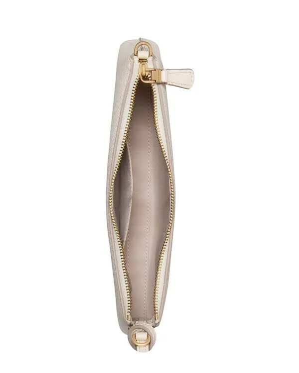 Kate Spade New York Loop Leather Pochette - Cashew Milk