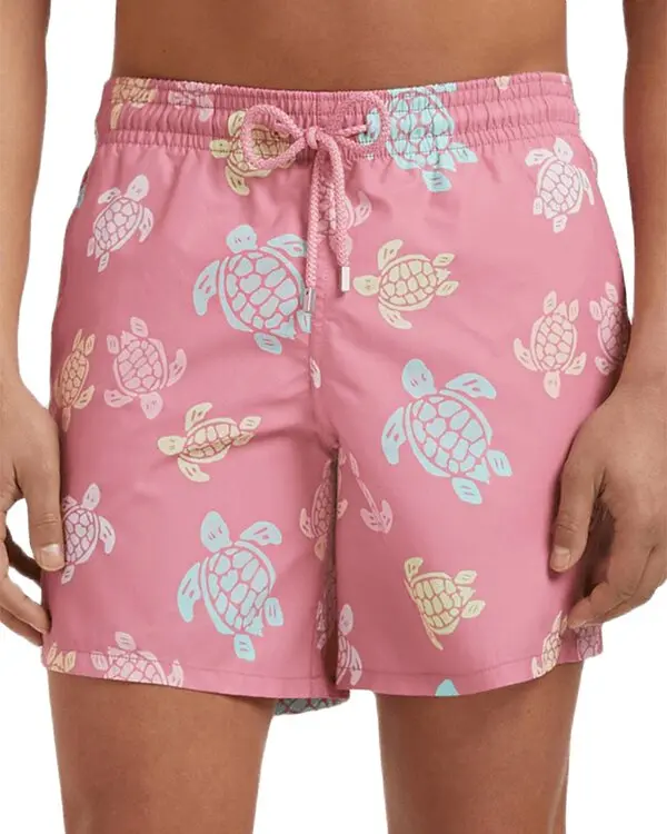 Vilebrequin Printed 5.5" Swim Shorts - Boudoir