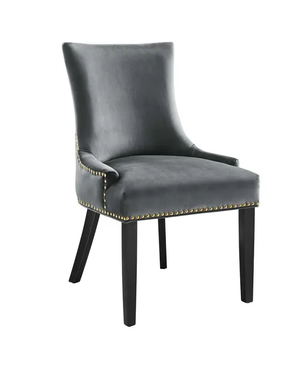 MODWAY Marquis Performance Velvet Dining Chairs, Set Of 2