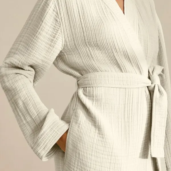 BOLL & BRANCH Dream Robe - Grey