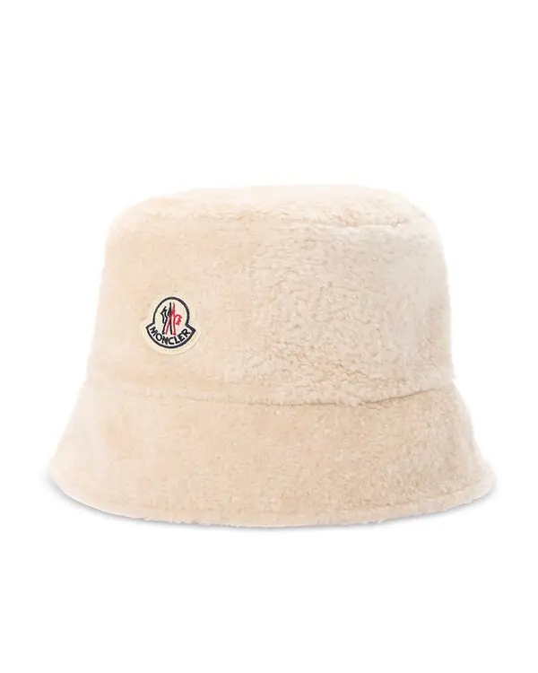 Moncler Bucket Hat - Cream