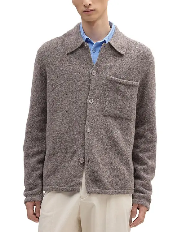 Nn07 Jonas Button-front Cardigan - Mable Husk