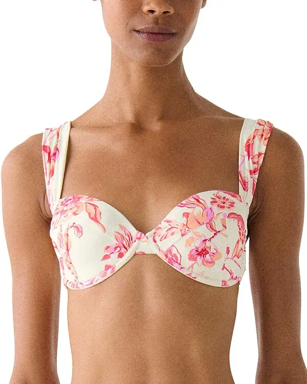 Kate Spade New York Bra Bikini Top - Light Cantaloupe