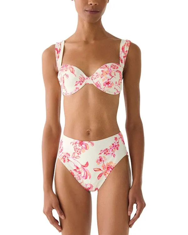 Kate Spade New York Bra Bikini Top - Light Cantaloupe
