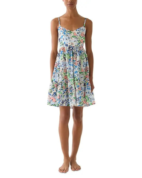 Kate Spade New York Cover-up Mini Dress - Multi