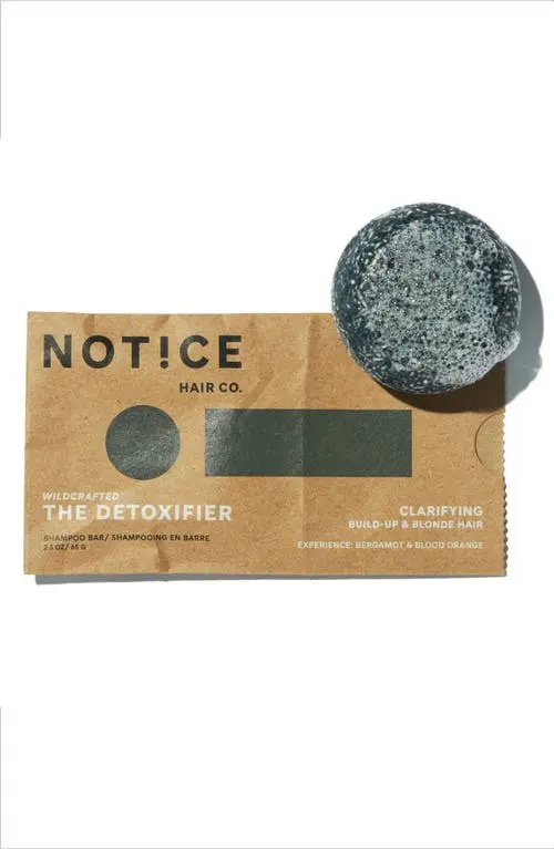 NOTICE HAIR CO. Detoxifier Shampoo Bar - N/a