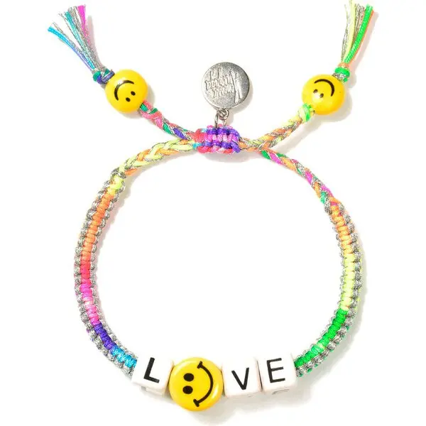 VENESSA ARIZAGA Love Smiley Charm Bracelet - Rainbow