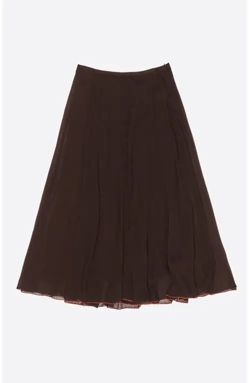 Bimba Y Lola Flared Midi Skirt