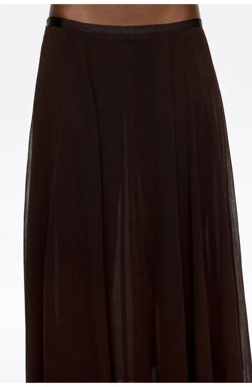 Bimba Y Lola Flared Midi Skirt
