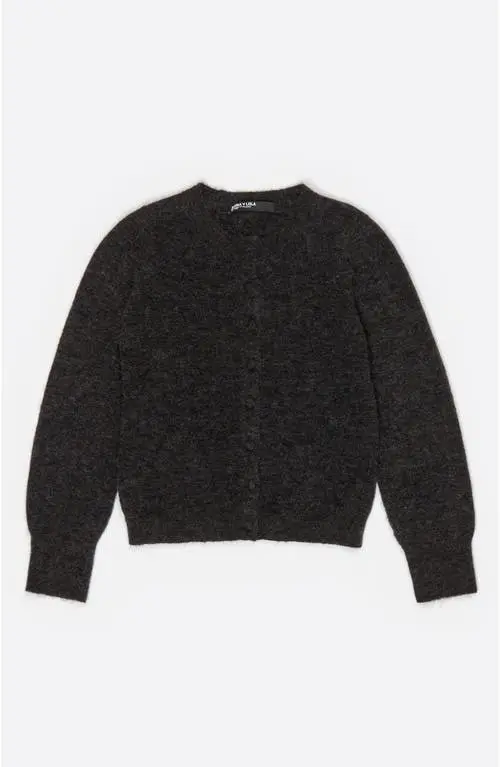 Bimba Y Lola Fitted Cardigan - Dark Grey