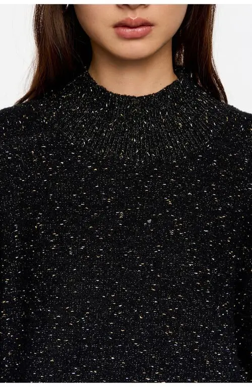Bimba Y Lola Long Sleeve Neps Sweater - Black