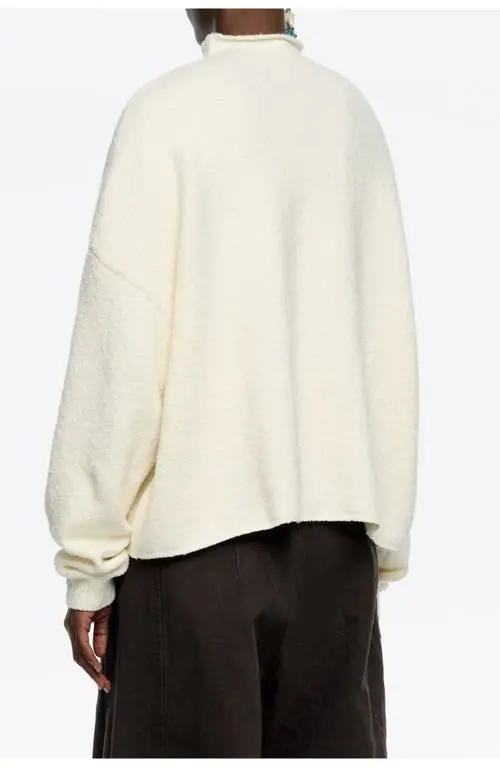 Bimba Y Lola Cotton Boxy Sweater