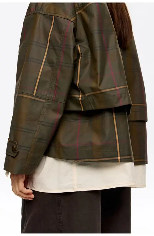 Bimba Y Lola Checked A-line Trench