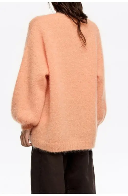 Bimba Y Lola Oversized Mohair-blend Sweater
