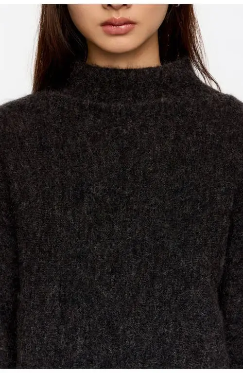 Bimba Y Lola Mohair-blend High-neck Sweater