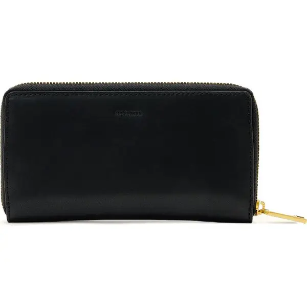 ALLSAINTS Lena Zip Wallet - Black