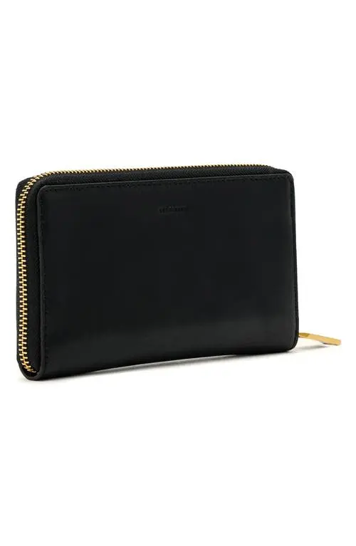 ALLSAINTS Lena Zip Wallet - Black