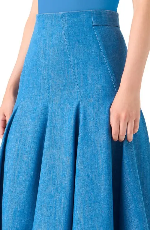 Akris Godet Flared Skirt