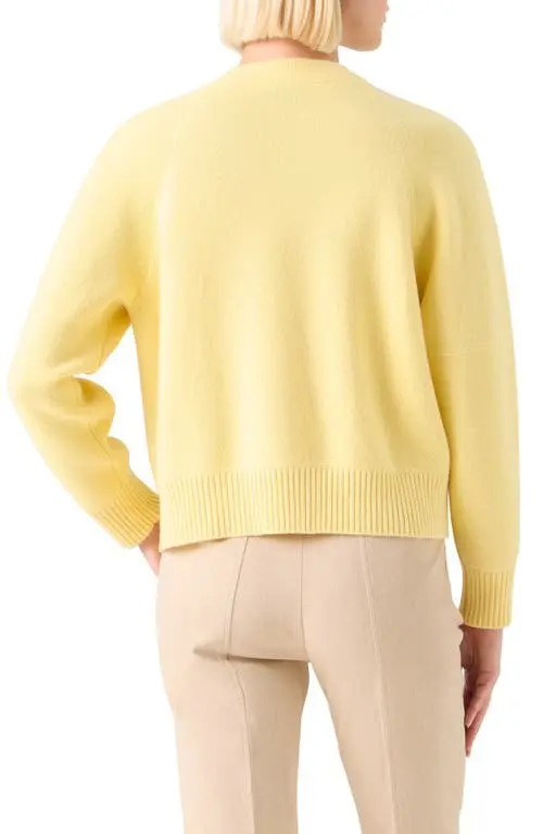 Akris Cashmere Piqué Zip-up Cardigan - Sun