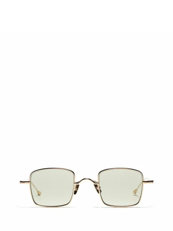 PETER AND MAY Rectangular Sunglasses - Gold Graphite / Green