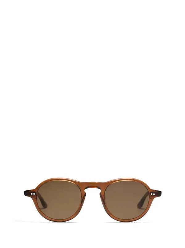 PETER AND MAY Lt14 Sunglasses - Dark Amber / Brown