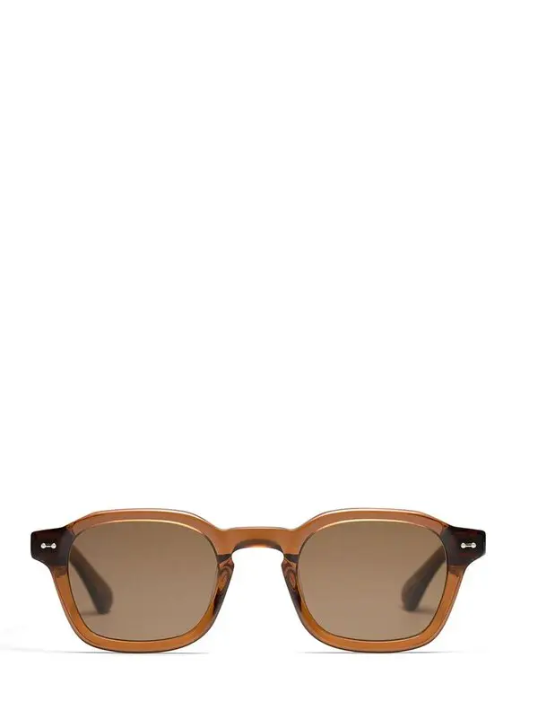 PETER AND MAY 98 Sunglasses - Dark Amber / Brown