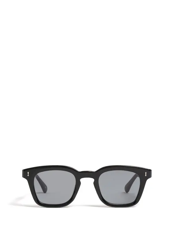 PETER AND MAY Squarish Sunglasses - Dark Shell / Light Grey