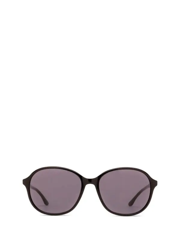PETER AND MAY Rounded Sunglasses - Black
