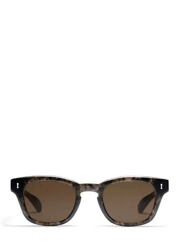 PETER AND MAY 132 Sunglasses - Bekko Tortoise / Dark Brown