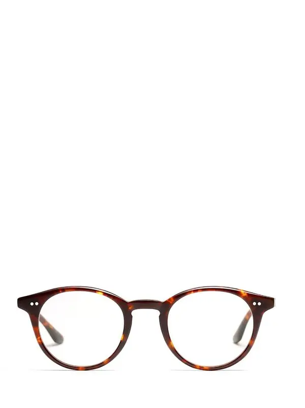 PETER AND MAY Rounded Eyeglasses - Tortoise