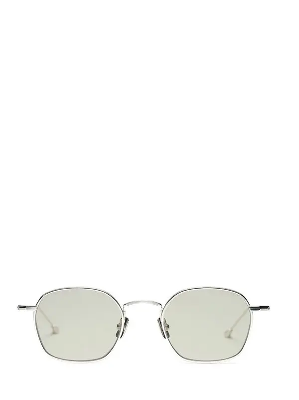 PETER AND MAY Sunglasses - Silver / Graphite Green