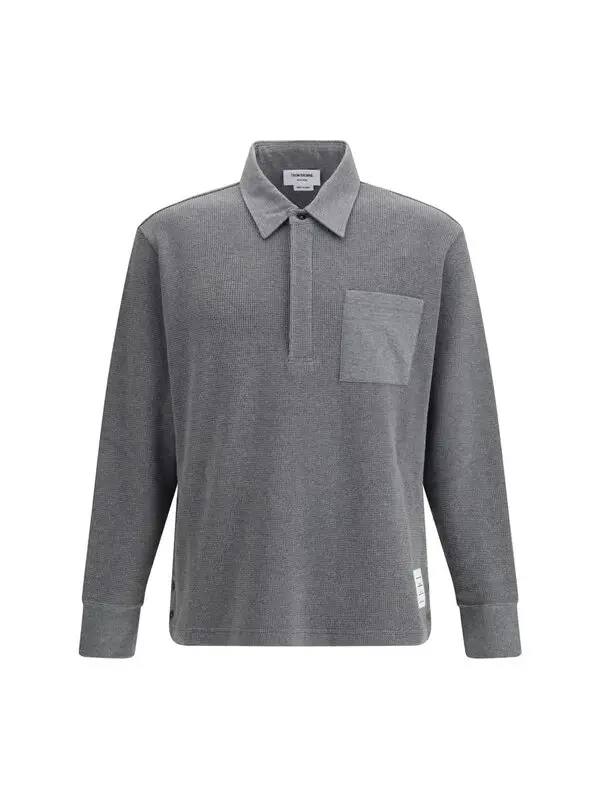 Thom Browne Polo Shirts - Grey