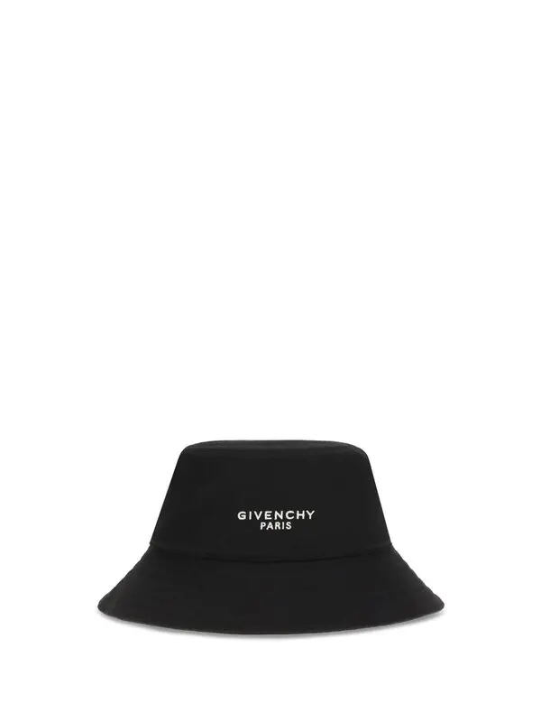 Givenchy Logo Bucket Hat - Black