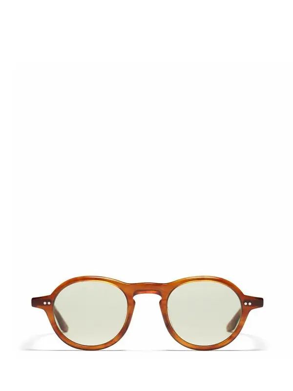 PETER AND MAY Rounded Sunglasses - Walnut Grove / Graphite Green