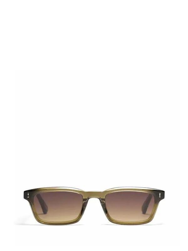 PETER AND MAY Rectangular Sunglasses - Saguaro / Army