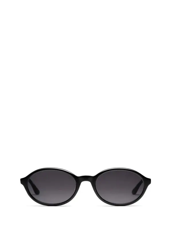 PETER AND MAY Oval Sunglasses - Black