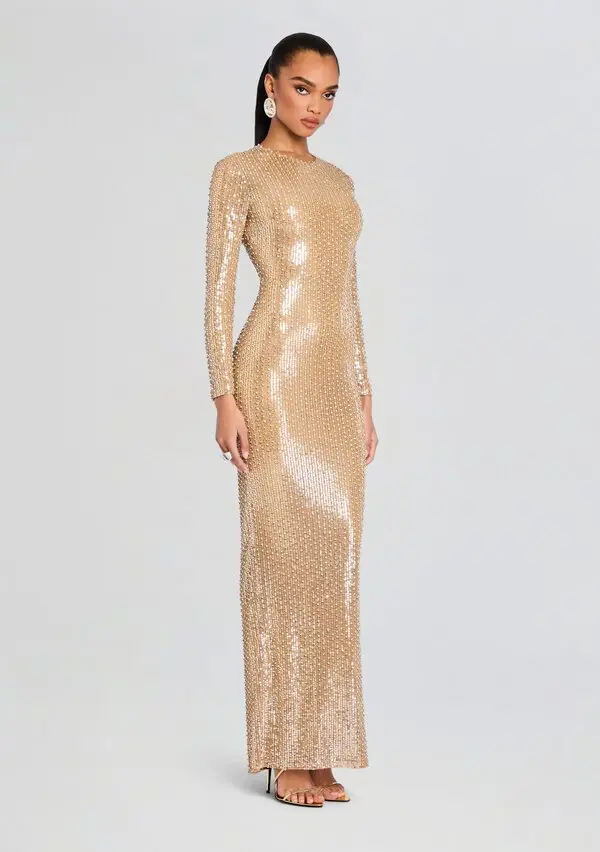 Retrofete Monette Sequin Gown