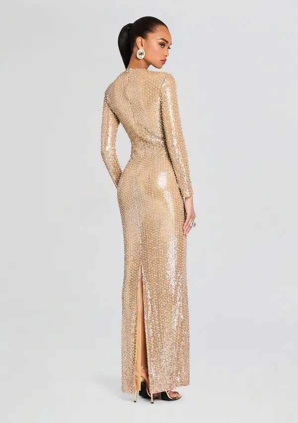 Retrofete Monette Sequin Gown