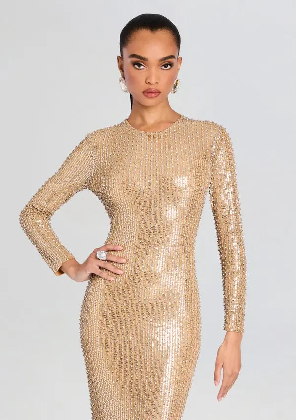 Retrofete Monette Sequin Gown