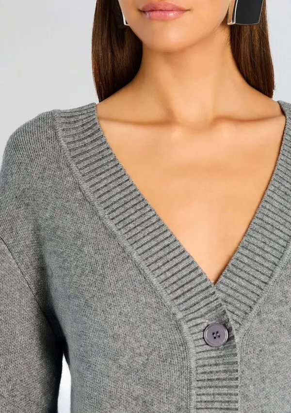 SEROYA Denise Cardigan - Medium Grey