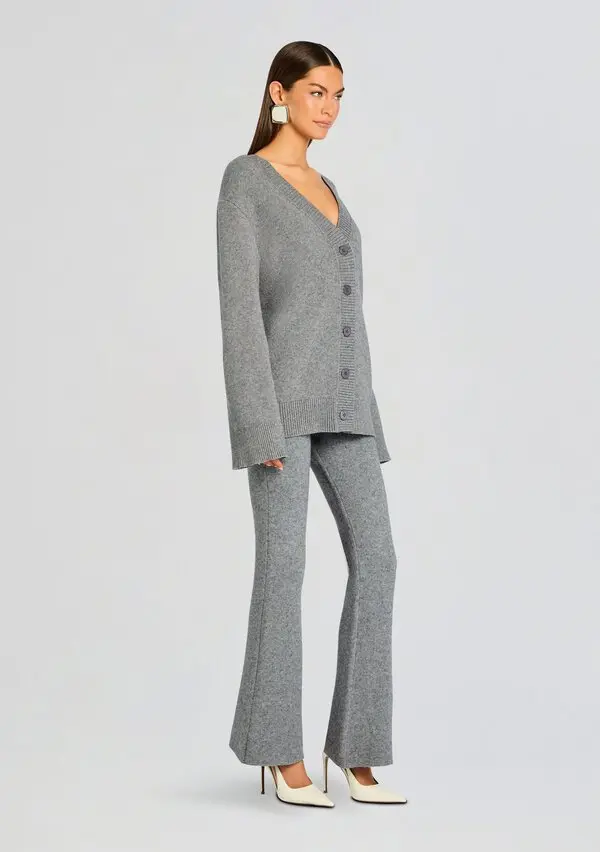 SEROYA Denise Cardigan - Medium Grey