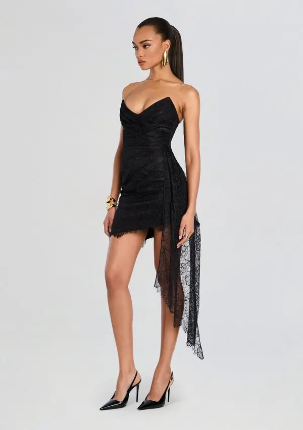 Retrofete Harvelle Lace Mini Dress