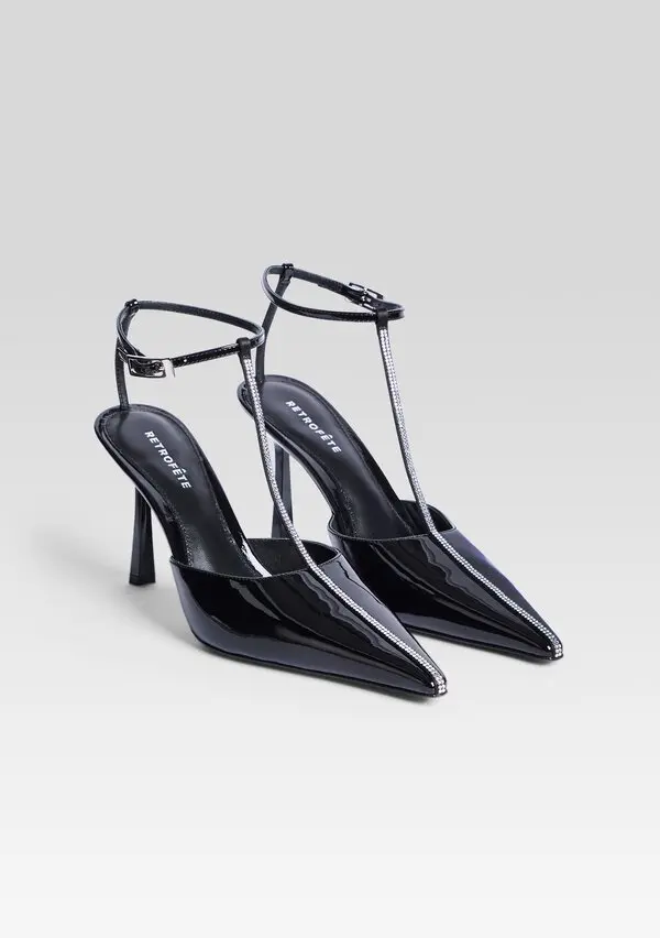 Retrofete Lenu Pumps - Black