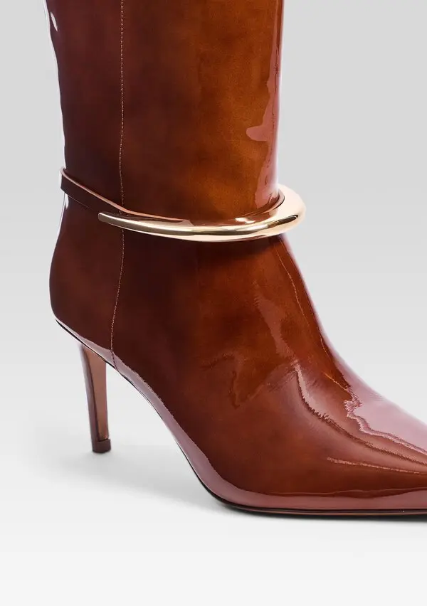 Retrofete Sancia Leather Boot - Brown